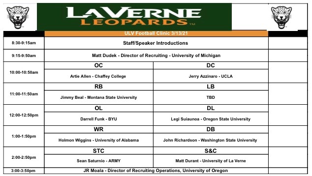 La Verne Football Camps | La Verne, California